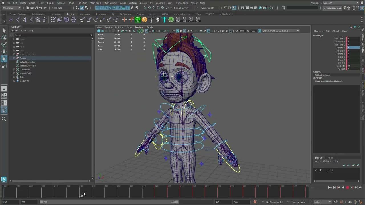 skinning a full character in maya part 4 - YouTube