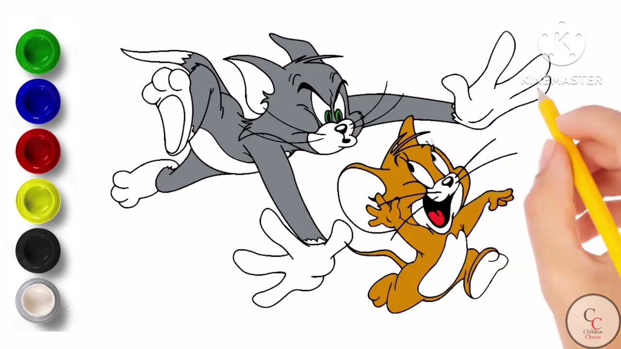 Tom and jerry drowning || @children_choice - YouTube