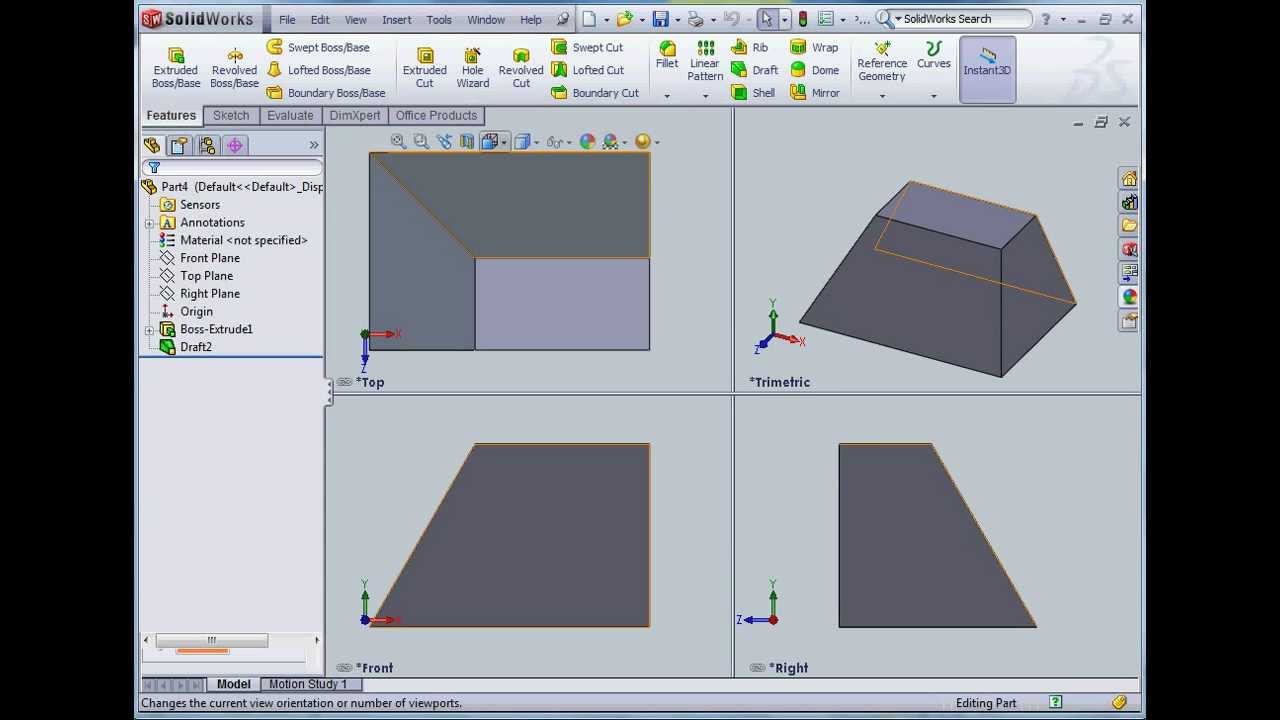 3.4 Solidworks views - YouTube