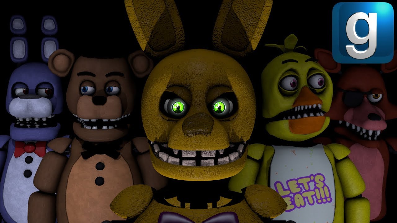 Gmod FNAF | Spring Bonnie Is Evil! [Part 2] - YouTube