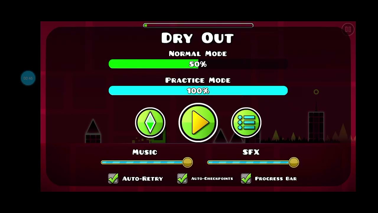Trying to play hard levels in geometry dash - YouTube