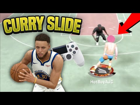 GLITCHY TELEPORT CURRY SLIDE DRIBBLE MOVE in NBA 2K20! - Curry Slide ...