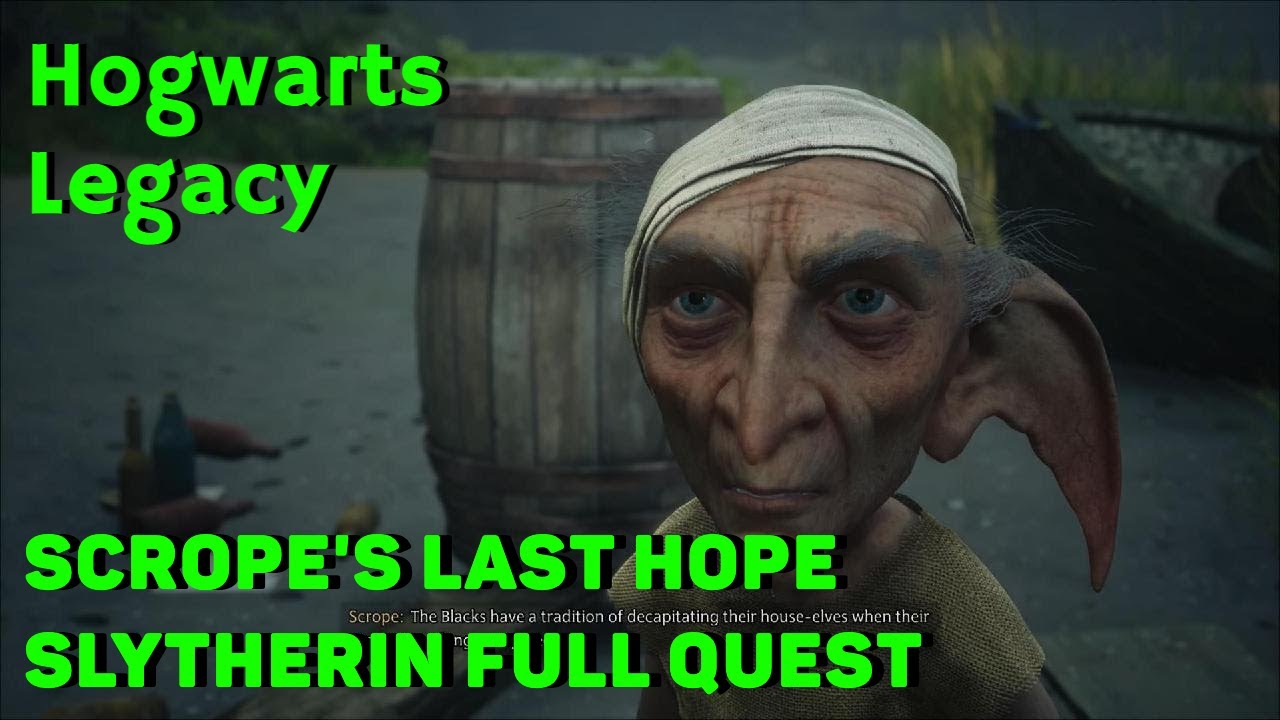 Hogwarts Legacy: Scrope's Last Hope Slytherin Exclusive Quest - All ...