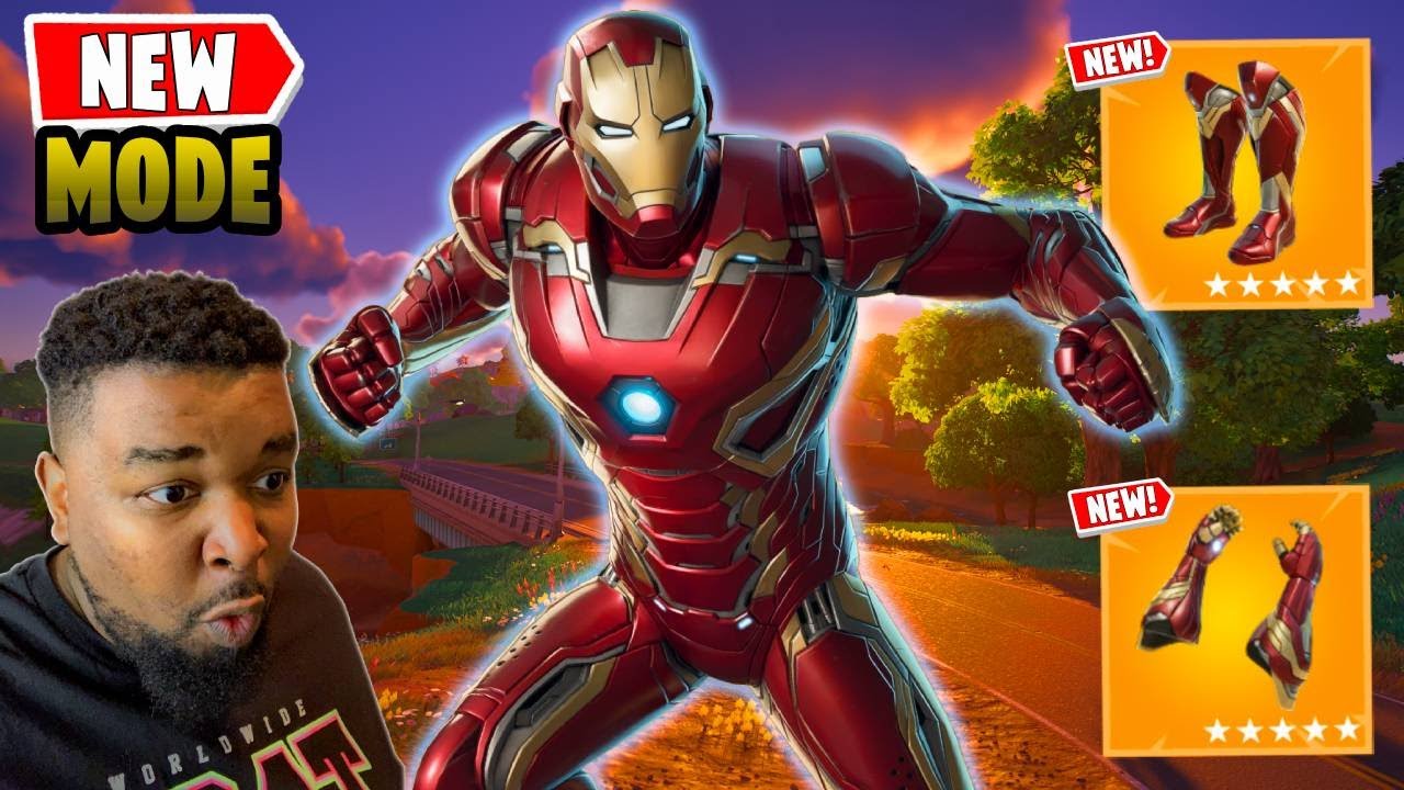 🔴LIVE - NEW FORTNITE IRON MAN UPDATE! - YouTube