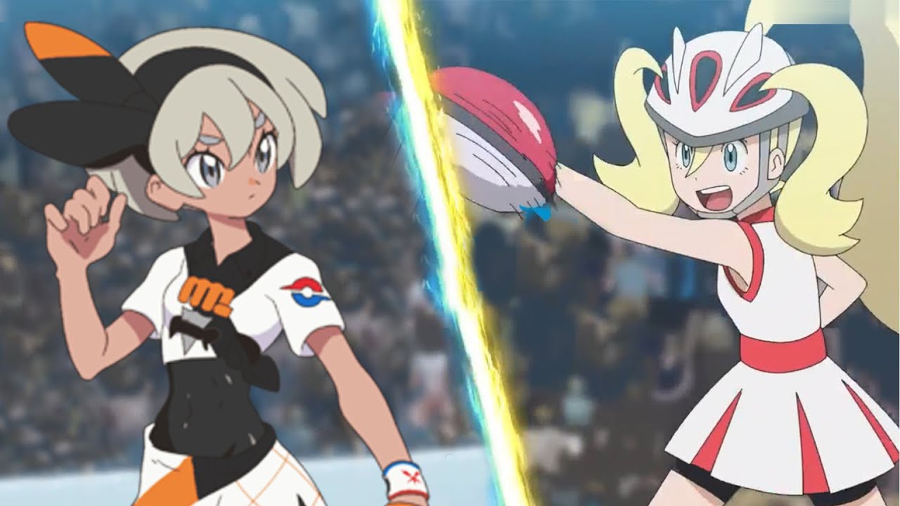 Pokemon Characters Battle: Bea Vs Korrina (Galar Vs Kalos Gym Leader ...