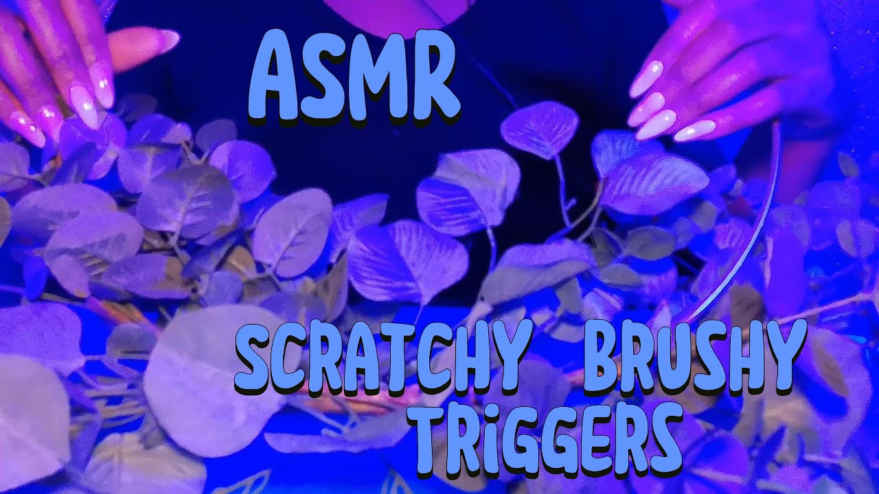 ASMR | Scratchy Brushy Triggers to Relax (No Talking) - YouTube