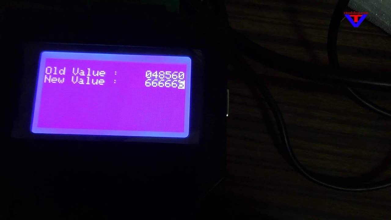 Tacho Pro 2008 Universal Dash Programmer Operation | VtoolShop - YouTube