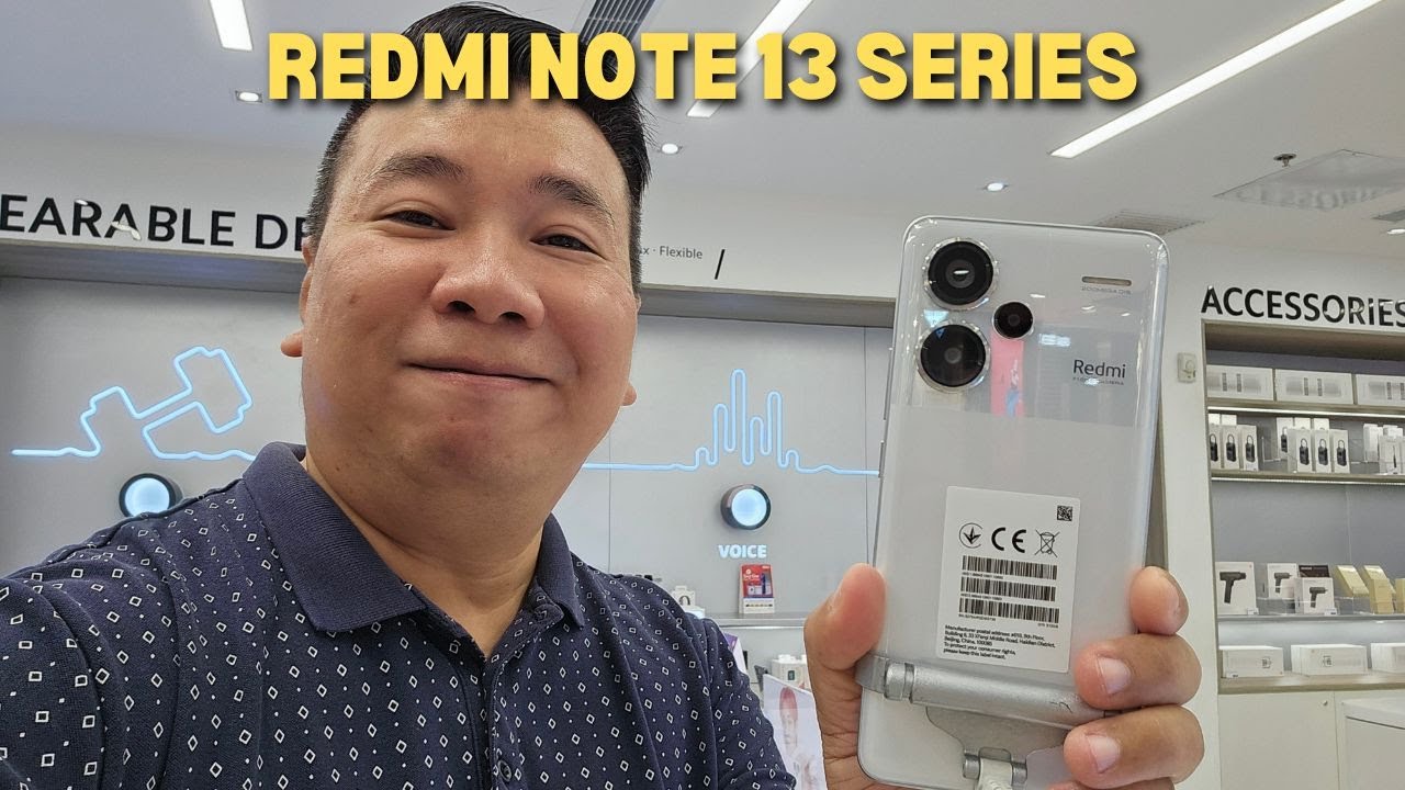 REDMI NOTE 13 SERIES - HANDS ON TEST AND TRY ( PHILIPPINES) - YouTube