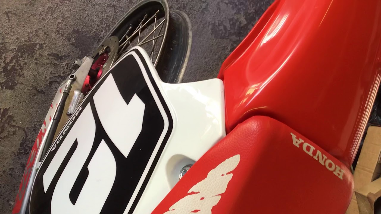 Honda Cr 125 1991 - YouTube