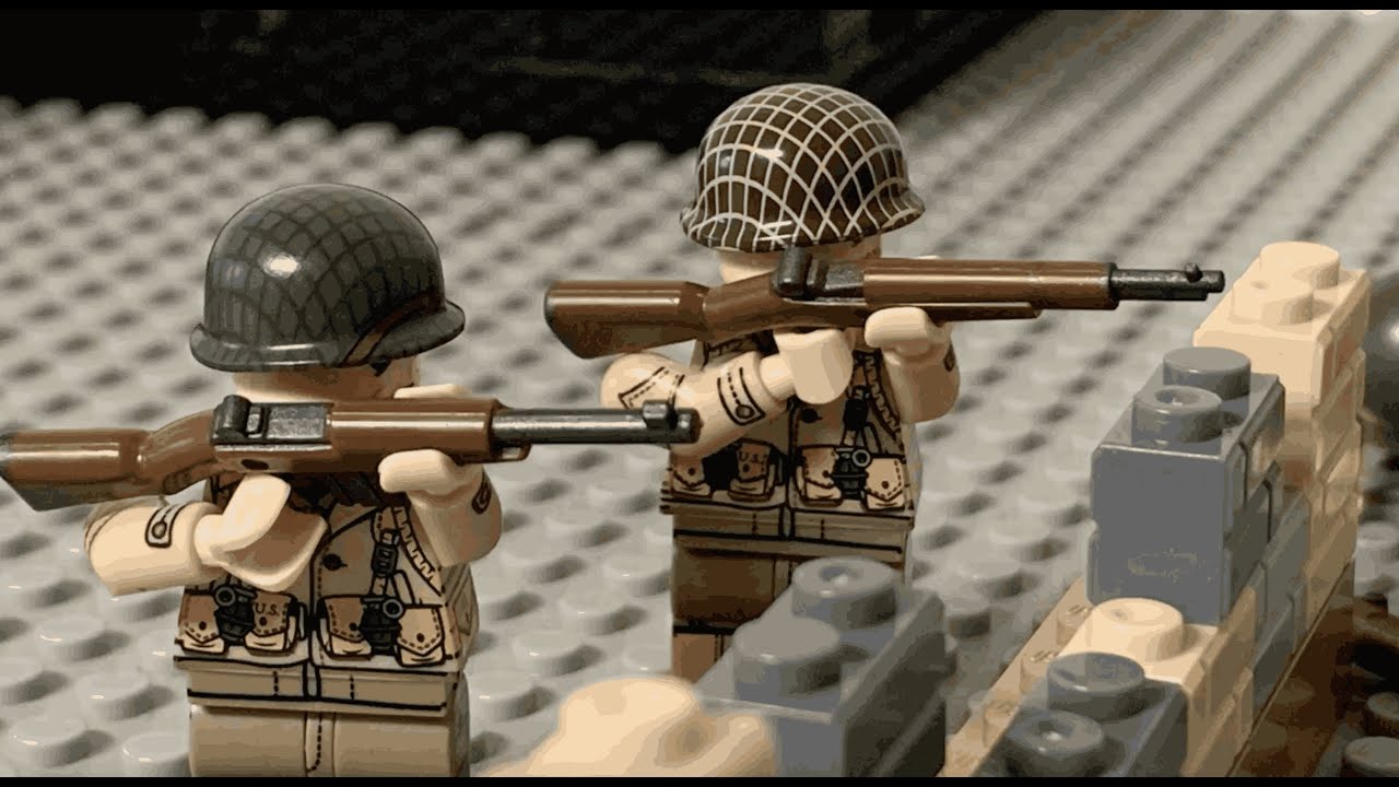 LEGO WW2 - Battle of Aachen - YouTube