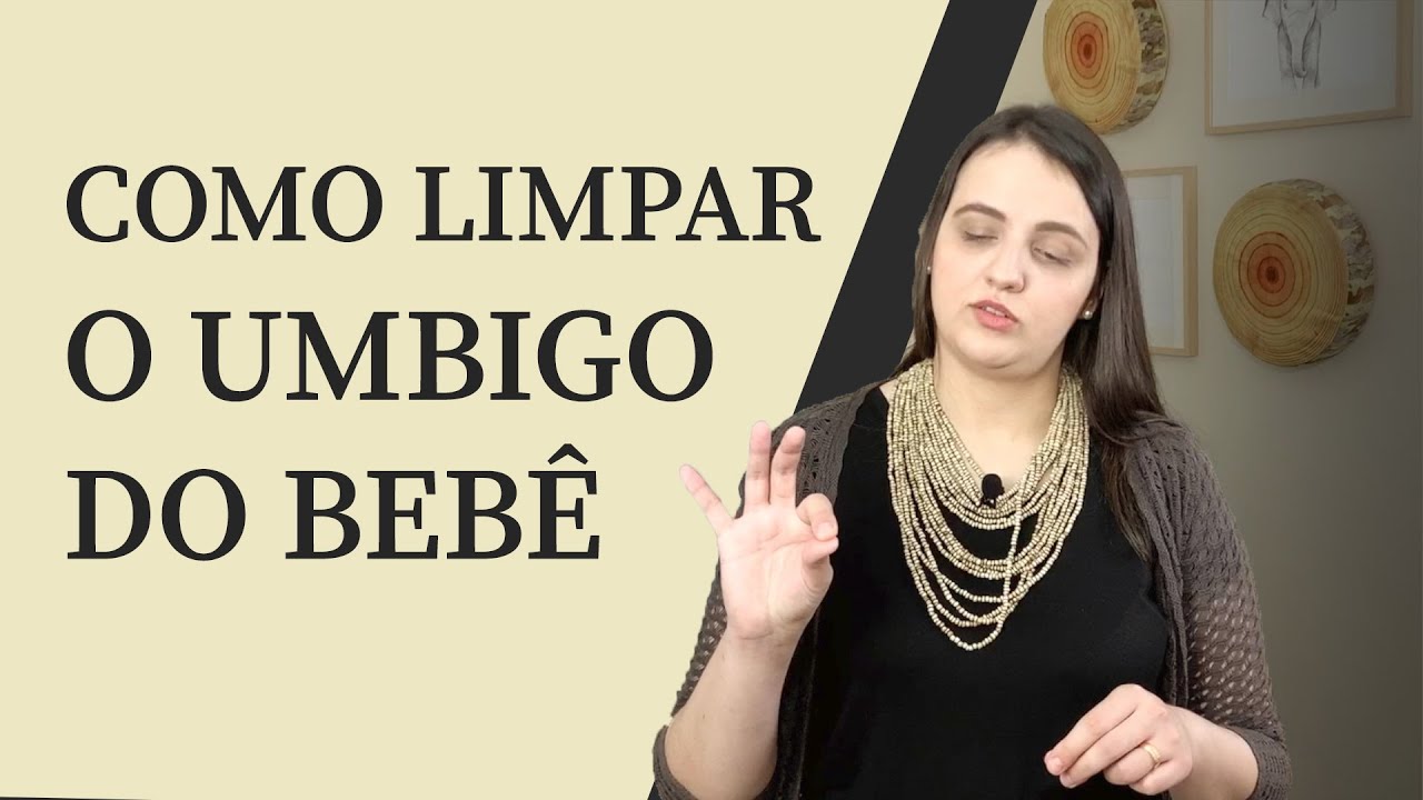 Como limpar corretamente o umbigo do bebê (coto umbilical) - YouTube