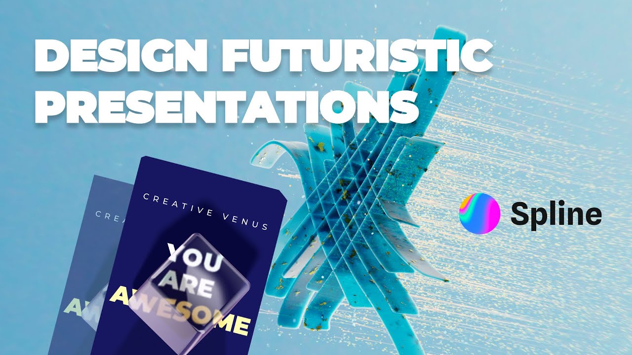 Design Futuristic Presentations using Spline3D For Your Clients - YouTube