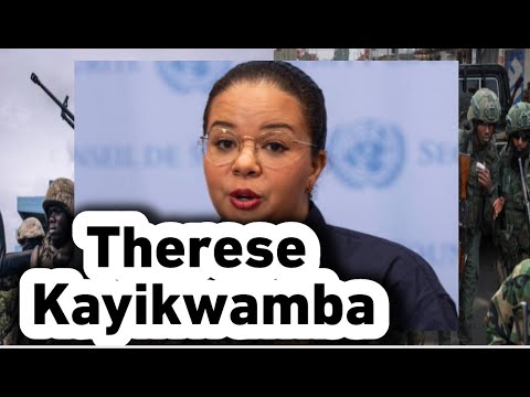 Therese Kayikwamba ati: Igitero cya M23 ya Kagame kuri Goma cyakoranwe ...