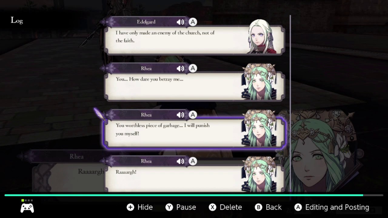 Fire Emblem 3 Houses Rhea shouts 'YOU WORTHLESS PIECE OF GARBAGE' for ...