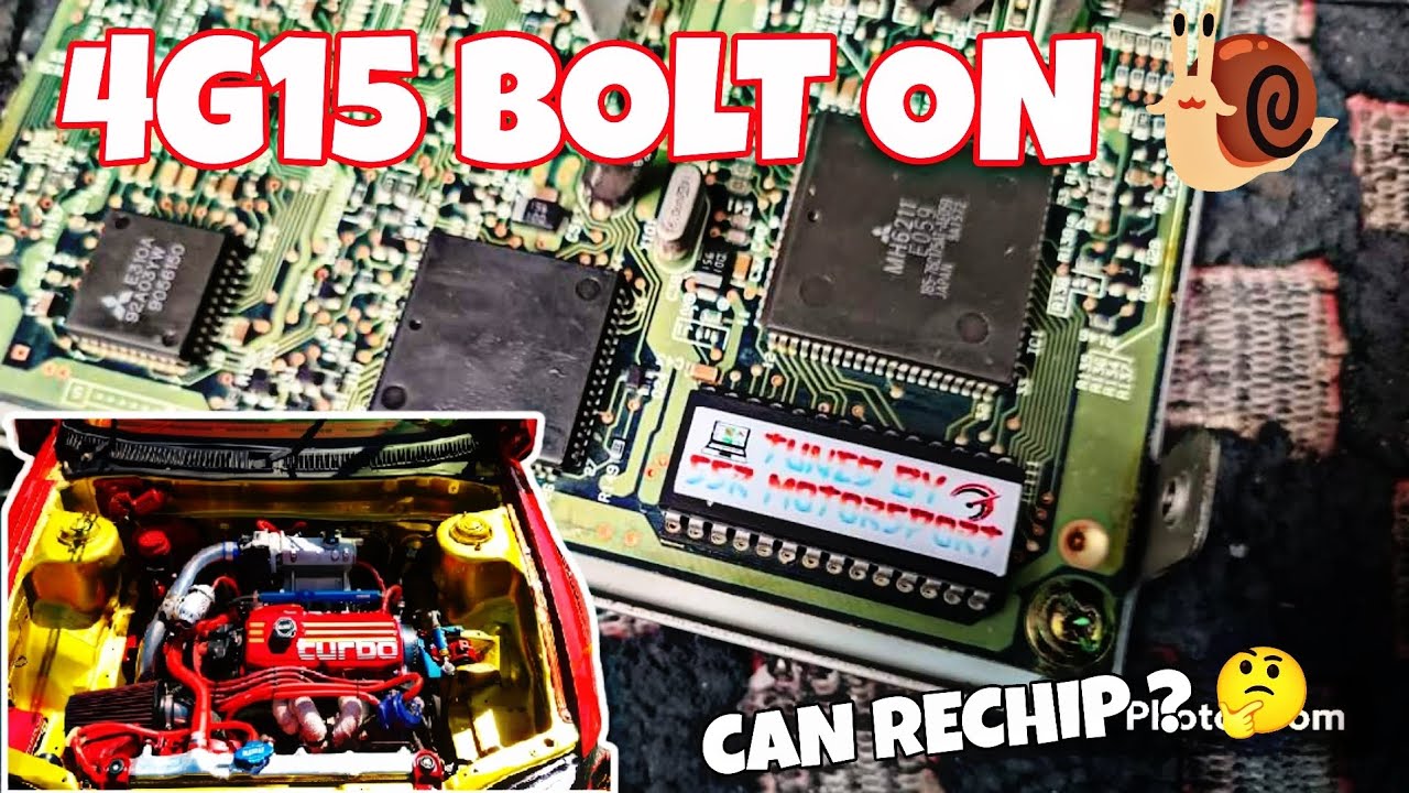 4G15 Bolt On Turbo 🐌 can tuning with rechip only ? 🤔 | SSR Motorsport ...