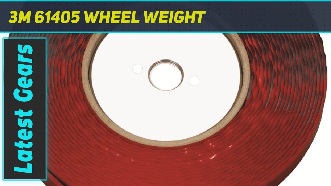 3M 61405 Wheel Weight - Short Review - YouTube