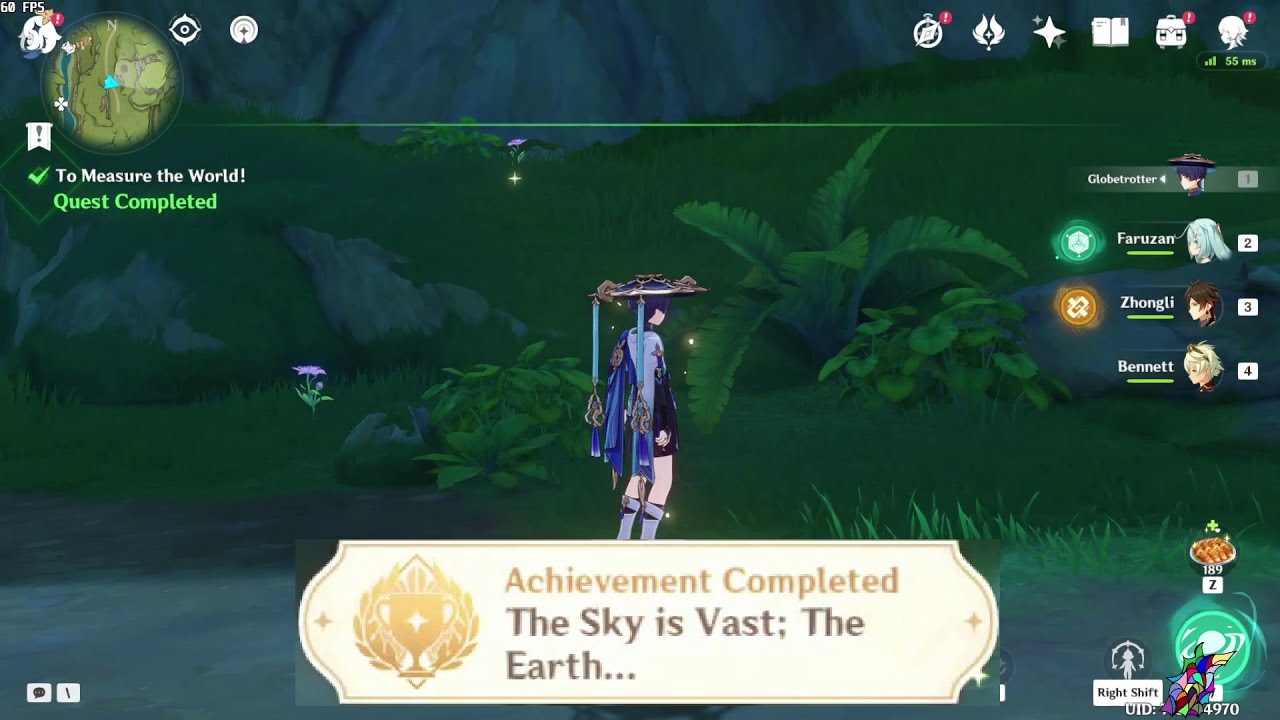Genshin Impact 3.3 | Measure the World Daily Commission | The Sky is ...