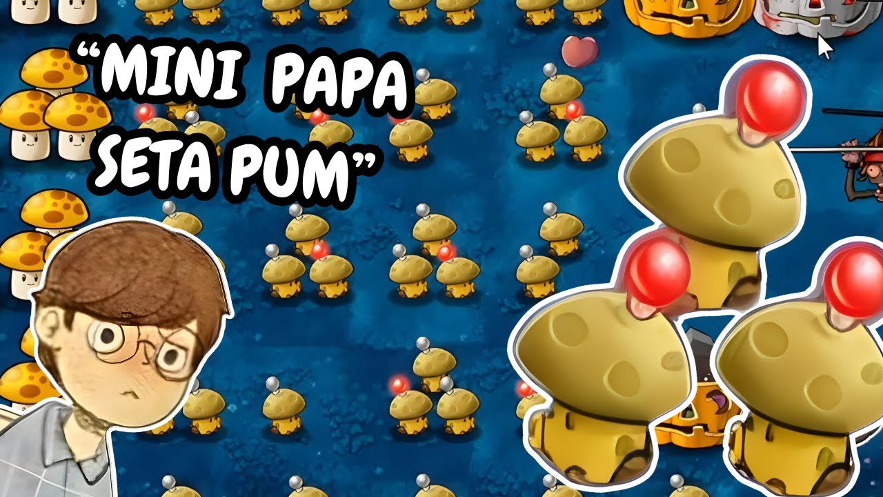 LA NUEVA MINI PAPA SETA PUM EN PLANTASVSZOMBIES FUSIÓN 2.1.7 - YouTube