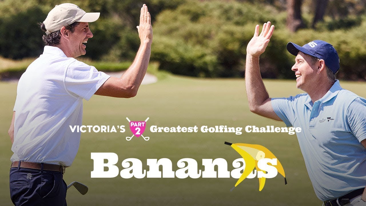 Andy Lee's "Bananas" Golf Challenge - YouTube