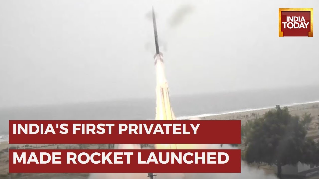 Mission Prarambh: Launch Of India's First Privately Developed Rocket ...