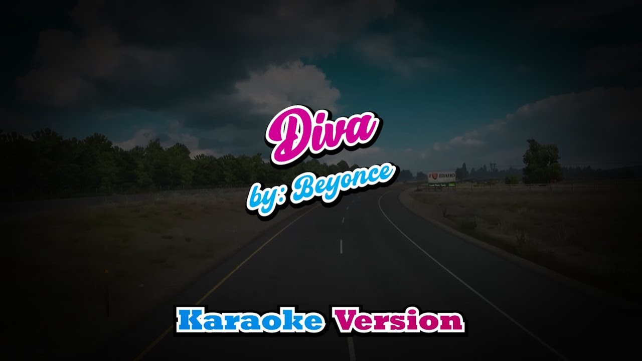 Diva - Beyonce - karaoke version - YouTube