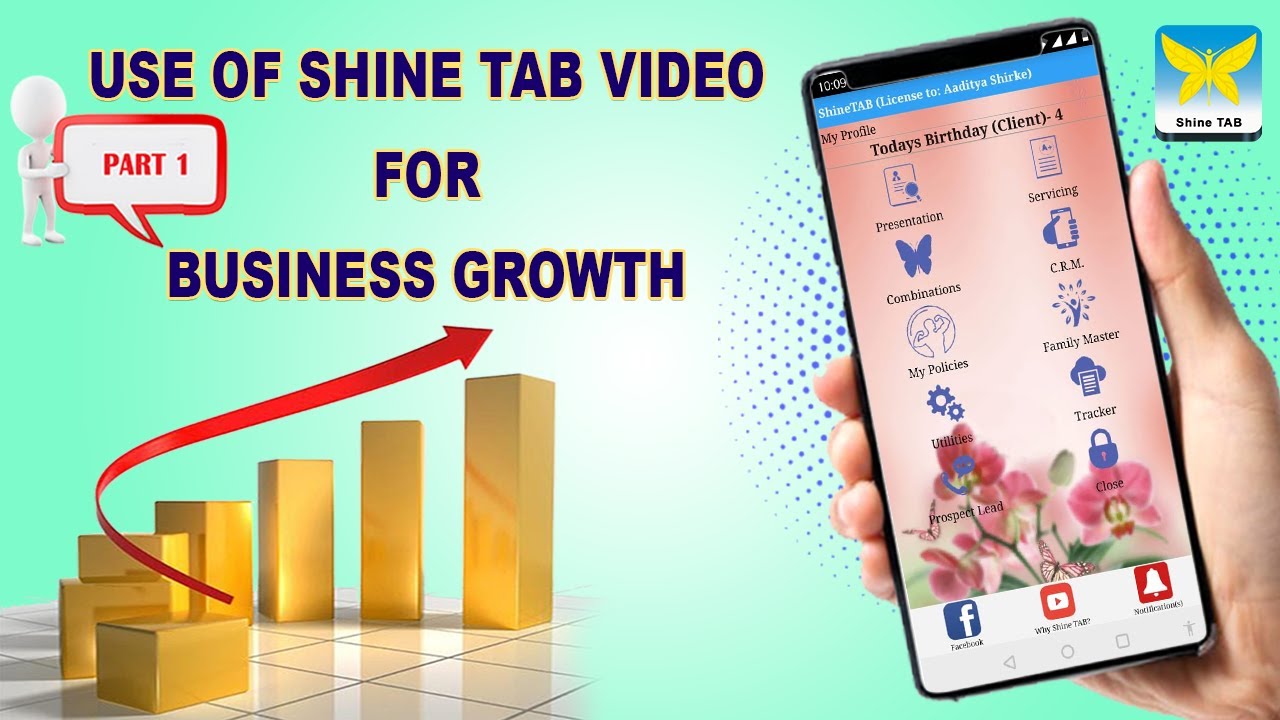 USE OF SHINE TAB FOR BUSINESS GROWTH - YouTube