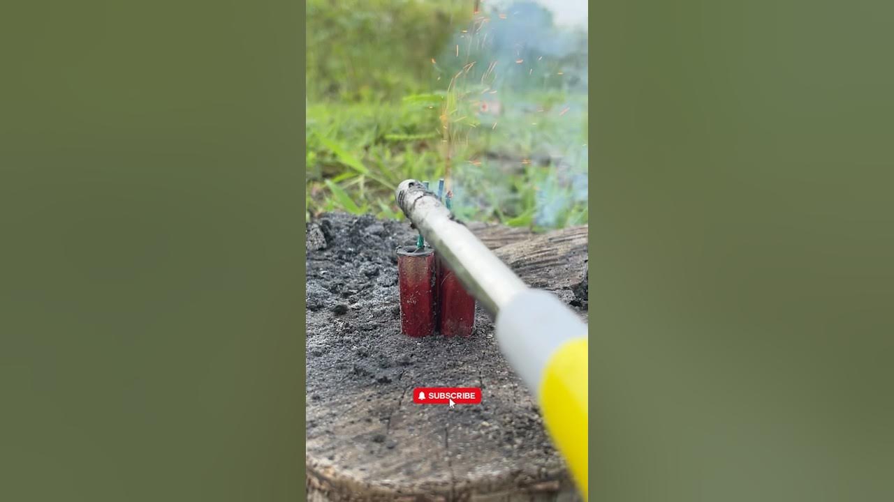 EXPERIMENT MENYALAKAN MERCON TELOR DINO 2 sekaligus #mercon #experiment - YouTube