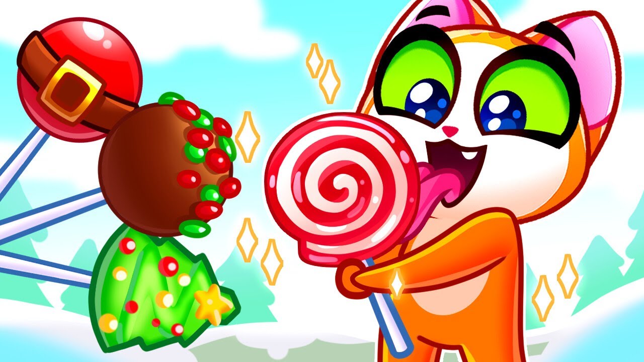 YUM! 😋 Lollipop Song! 🍭 Brush Your Teeth Kids Cartoons and Nursery ...