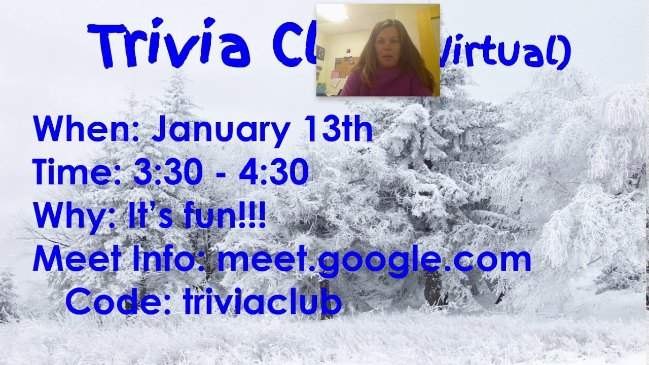 Wednesday January 13th PB Morning Announcements - YouTube