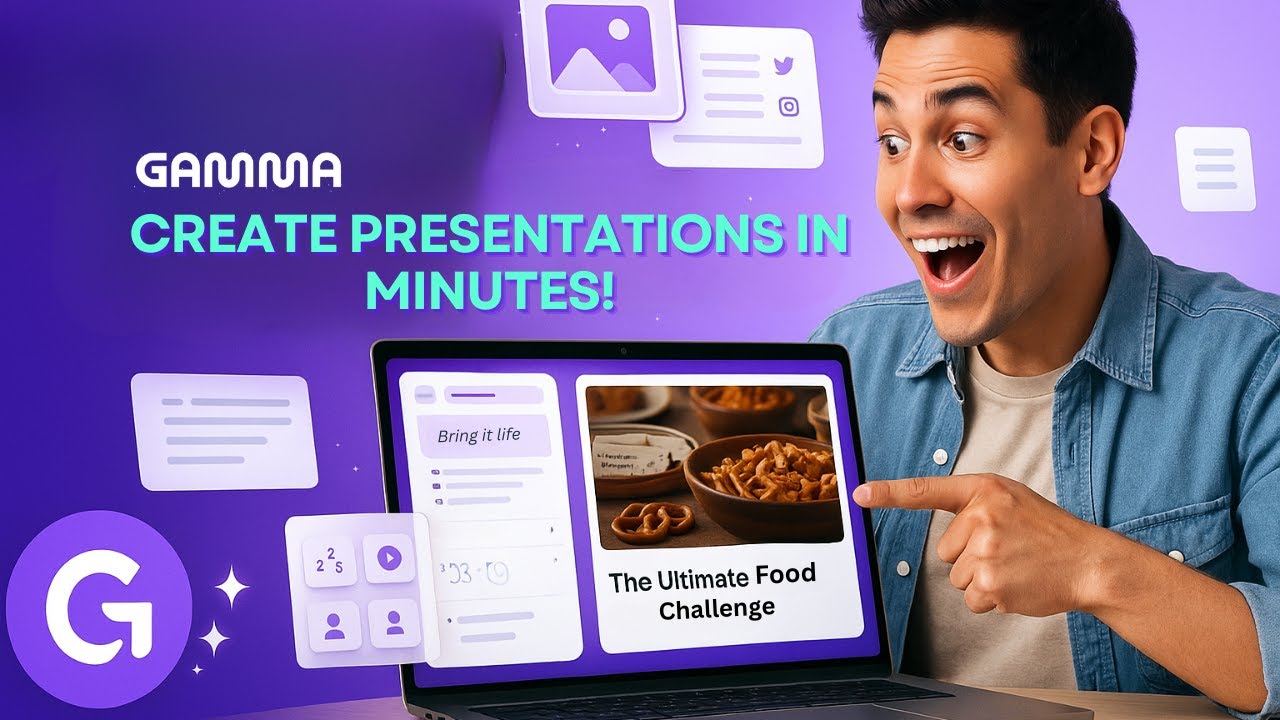 How to Use Gamma AI | Create Stunning Presentations, Web Pages & Social ...