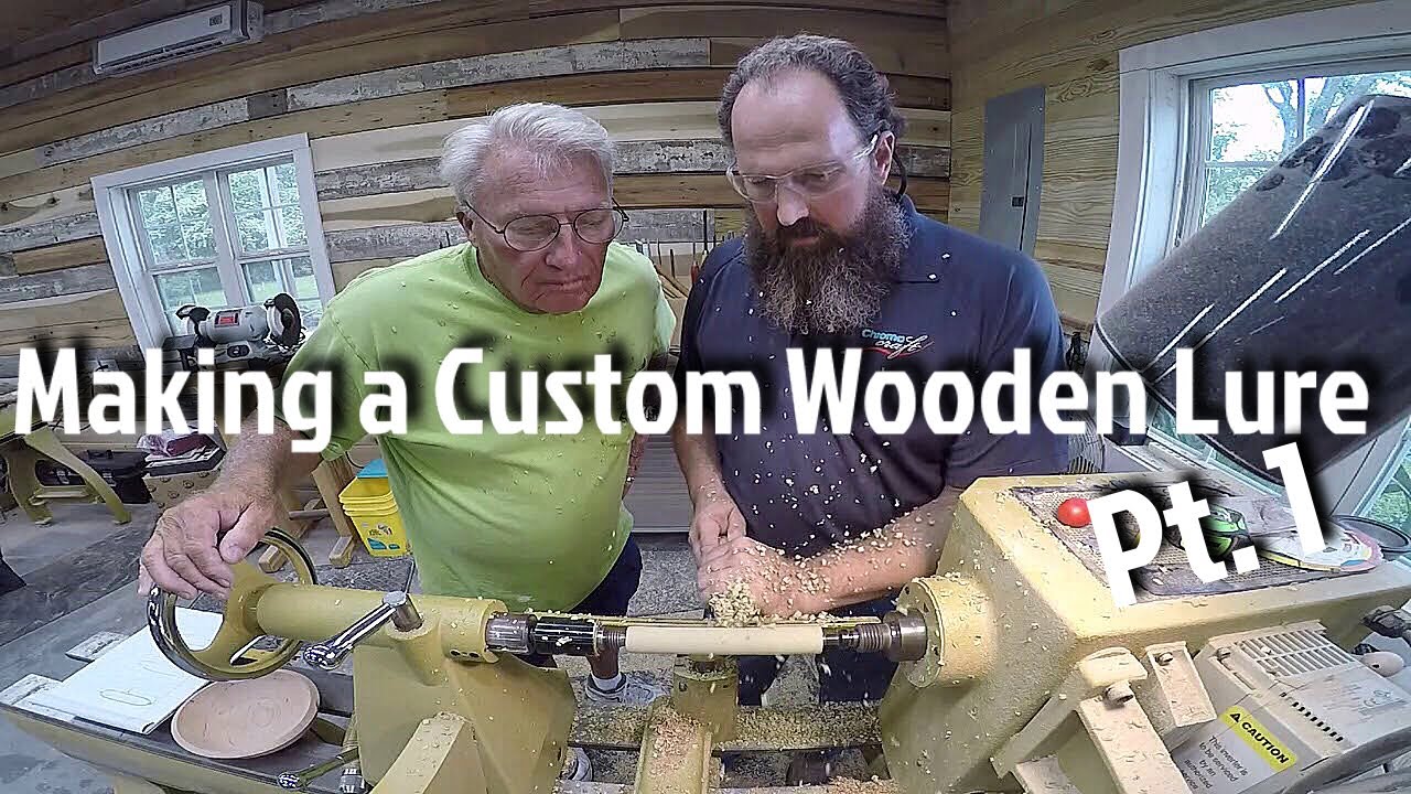 Making a Custom Wooden Lure - How To Pt. 1 - YouTube
