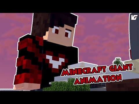 Who put the cake here? (late birthday) | Minecraft Giant Animation