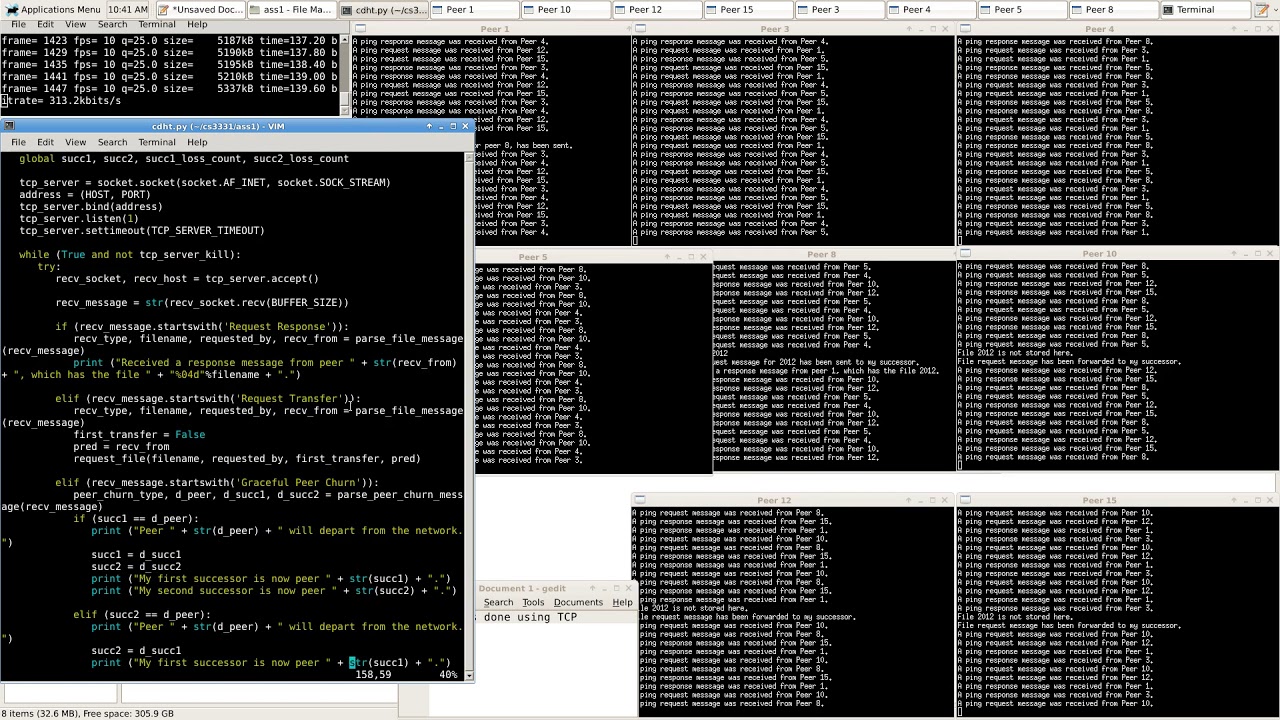 z5115401 - COMP3331 - Assignment 1 Demo - YouTube