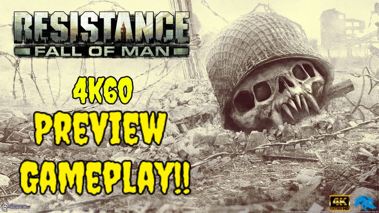 Resistance Fall Of Man - 4k60 Preview Gameplay! - YouTube