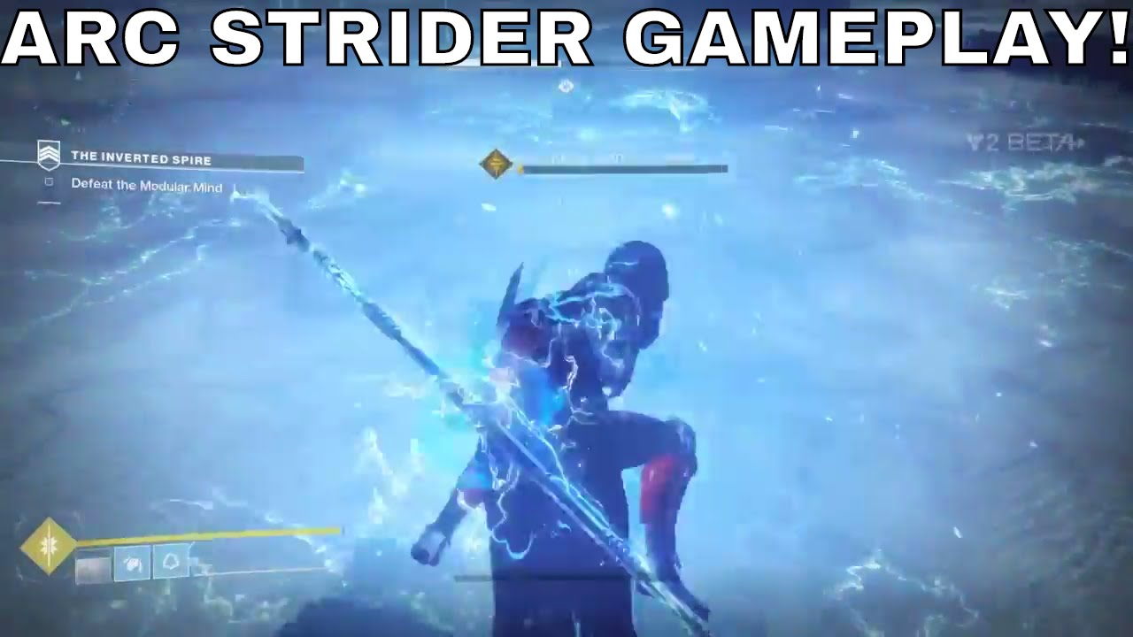 Destiny 2 | Arc Strider GAMEPLAY! - YouTube