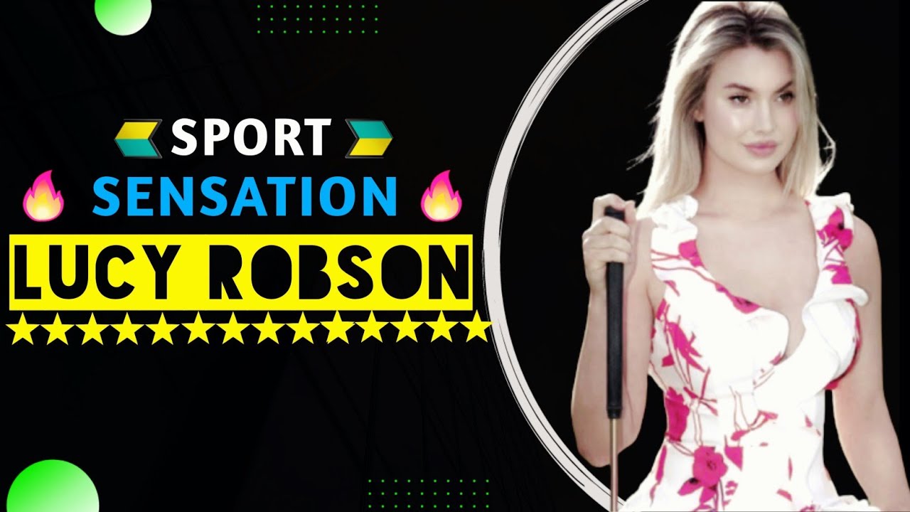 Lucy Robson|Hottest Golfer That You Never Seen Before|Sport Sensation ...