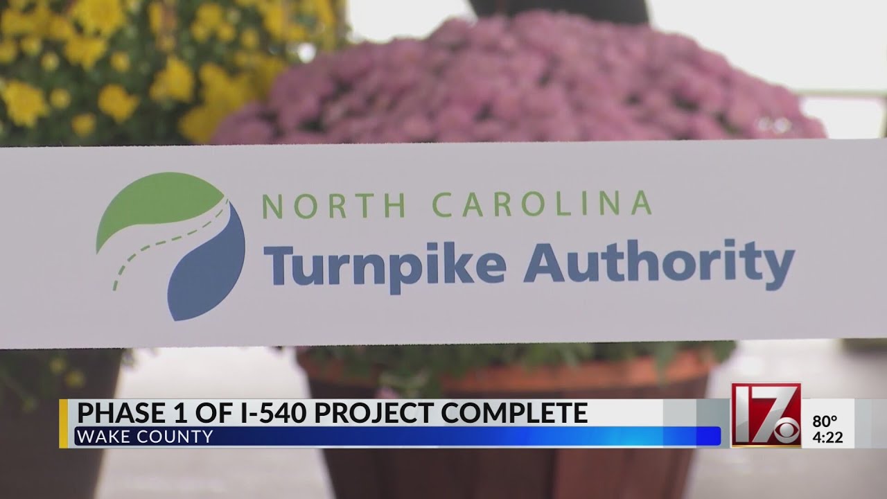 Phase 1 of I-540 project complete - YouTube