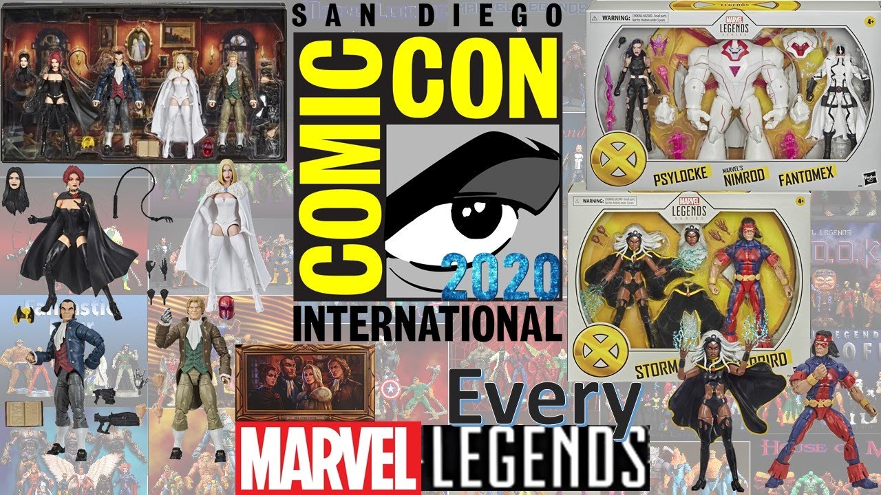 Every Marvel Legends SDCC 2020 Reveals day 1 Fan First Tuesday Event ...