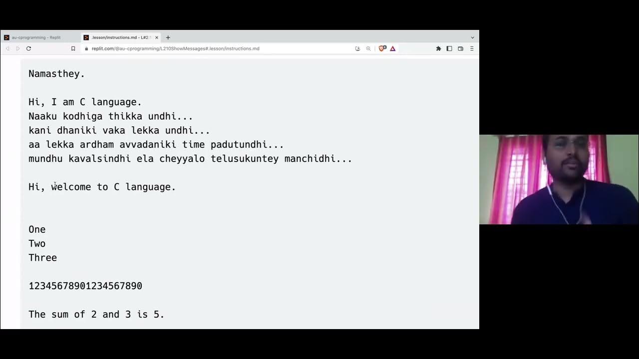 14.16 EXPLAIN PRINTF USE | AU-2022 | C Programming - YouTube