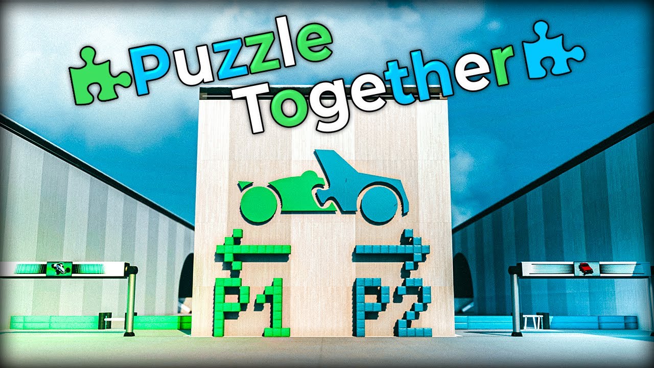 My New Gamemode for Trackmania! | Puzzle Together - Trailer - YouTube
