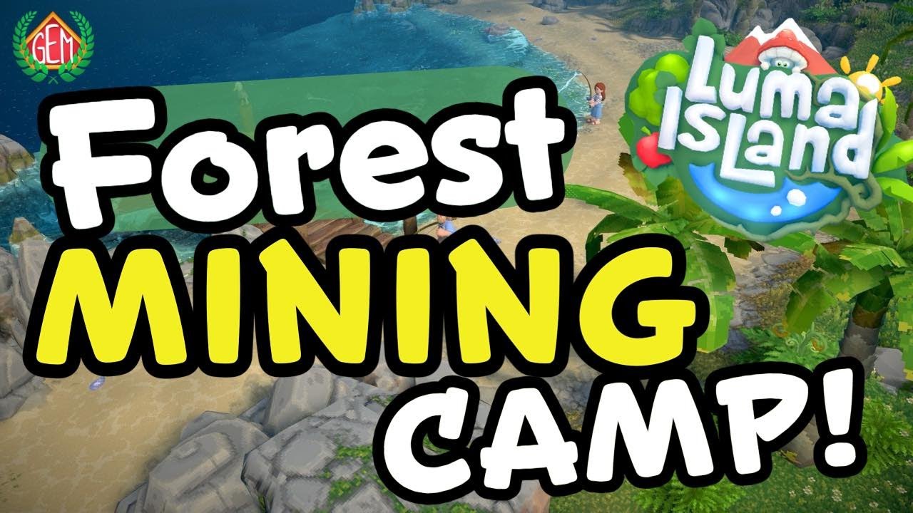 Luma Island How to Get to the Forest Mining Camp - YouTube