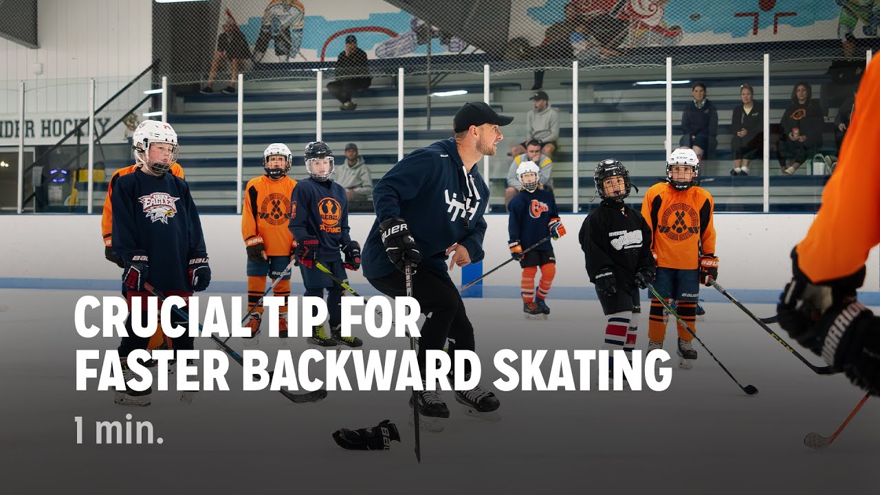 Crucial Tip For Faster Backward Skating - YouTube