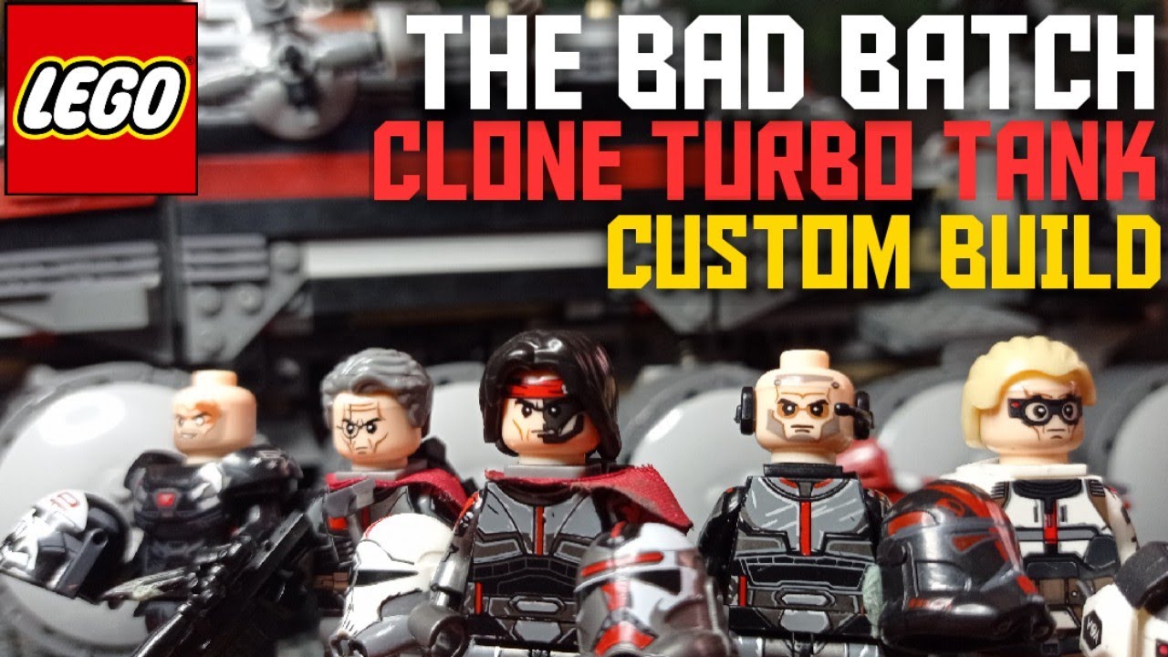 HOW TO BUILD BAD BATCH CUSTOM TANK | LEGO STAR WARS #starwars #lego # ...