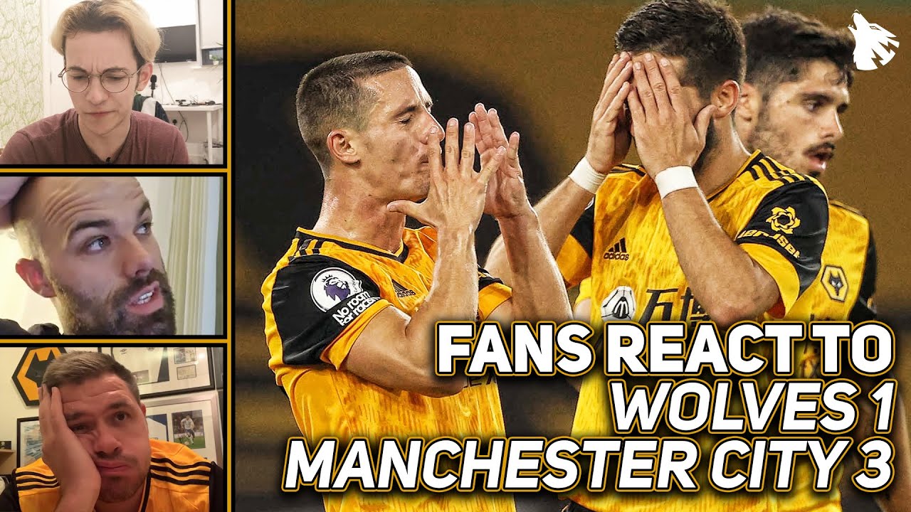 Wolves Fans React To Wolves 1-3 Manchester City - YouTube