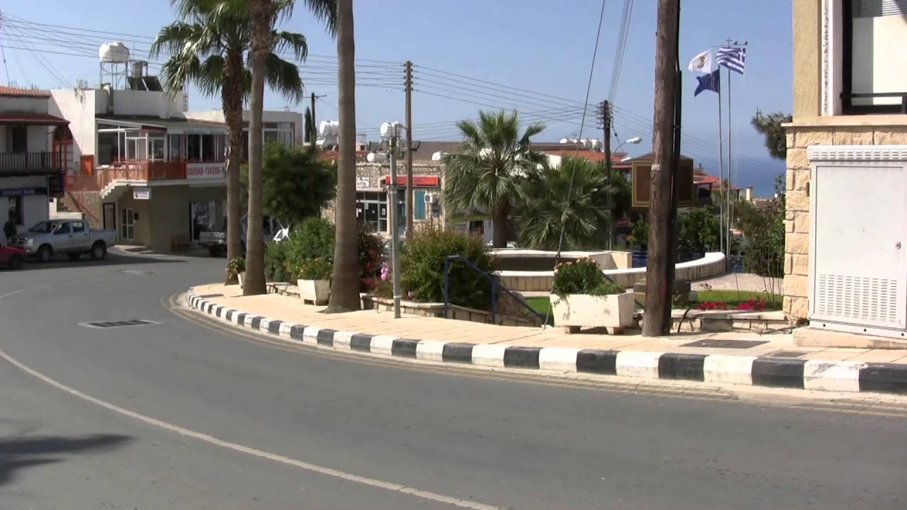 Peyia village, Cyprus - YouTube