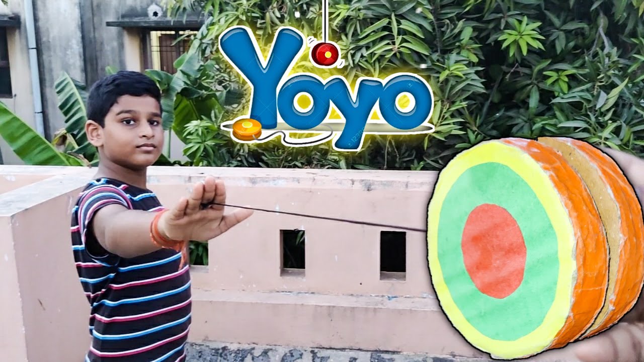 How To Make a Yo Yo At Home! Very Easy! DIY|YOYO TOY FOR KIDS #toys # ...