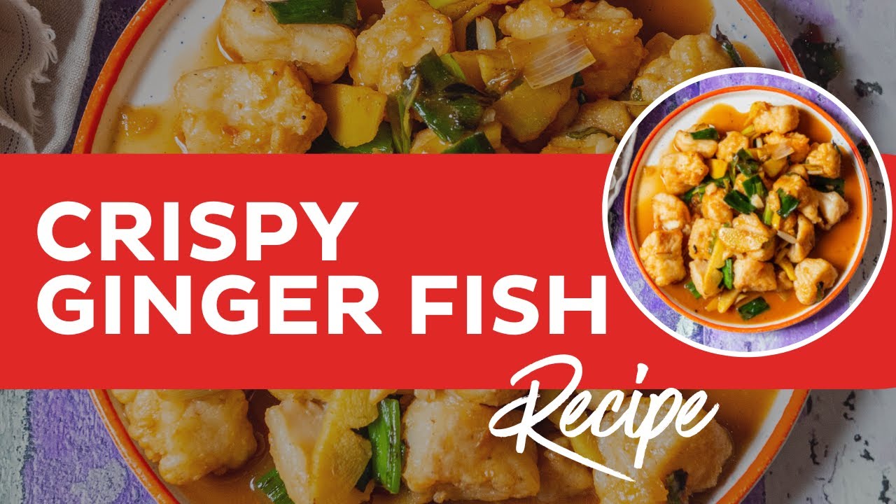 Air Fried Crispy Ginger Fish - YouTube