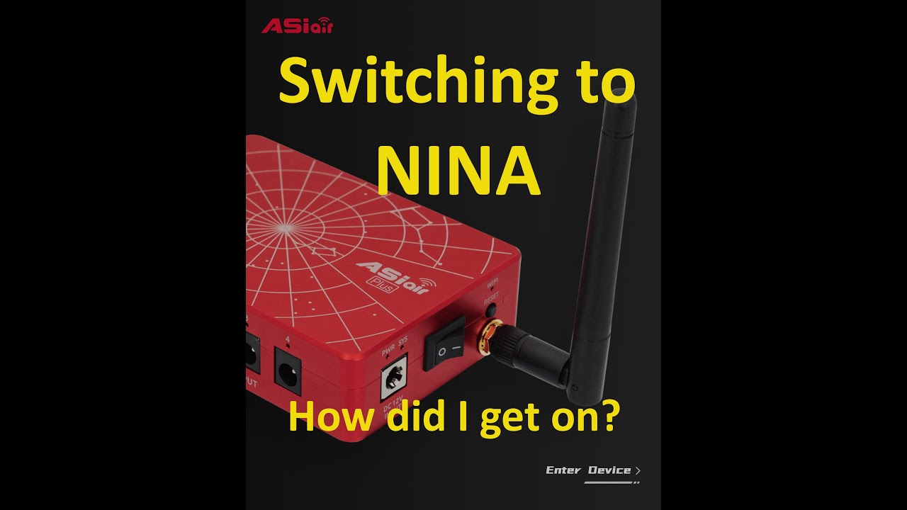 Switching to NINA How did I get on? - YouTube