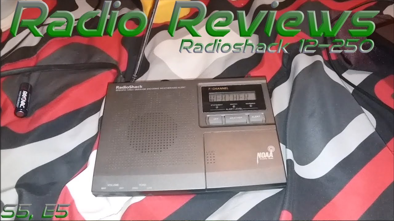 Radio Reviews: RadioShack 12-250 - YouTube