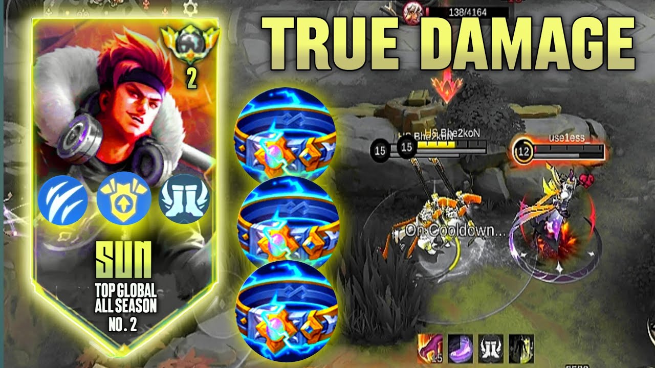 SUN AMAZING TRUE DAMAGE USING THUNDERBELT! BEST NEW CORE BUILD!#ml #sun ...
